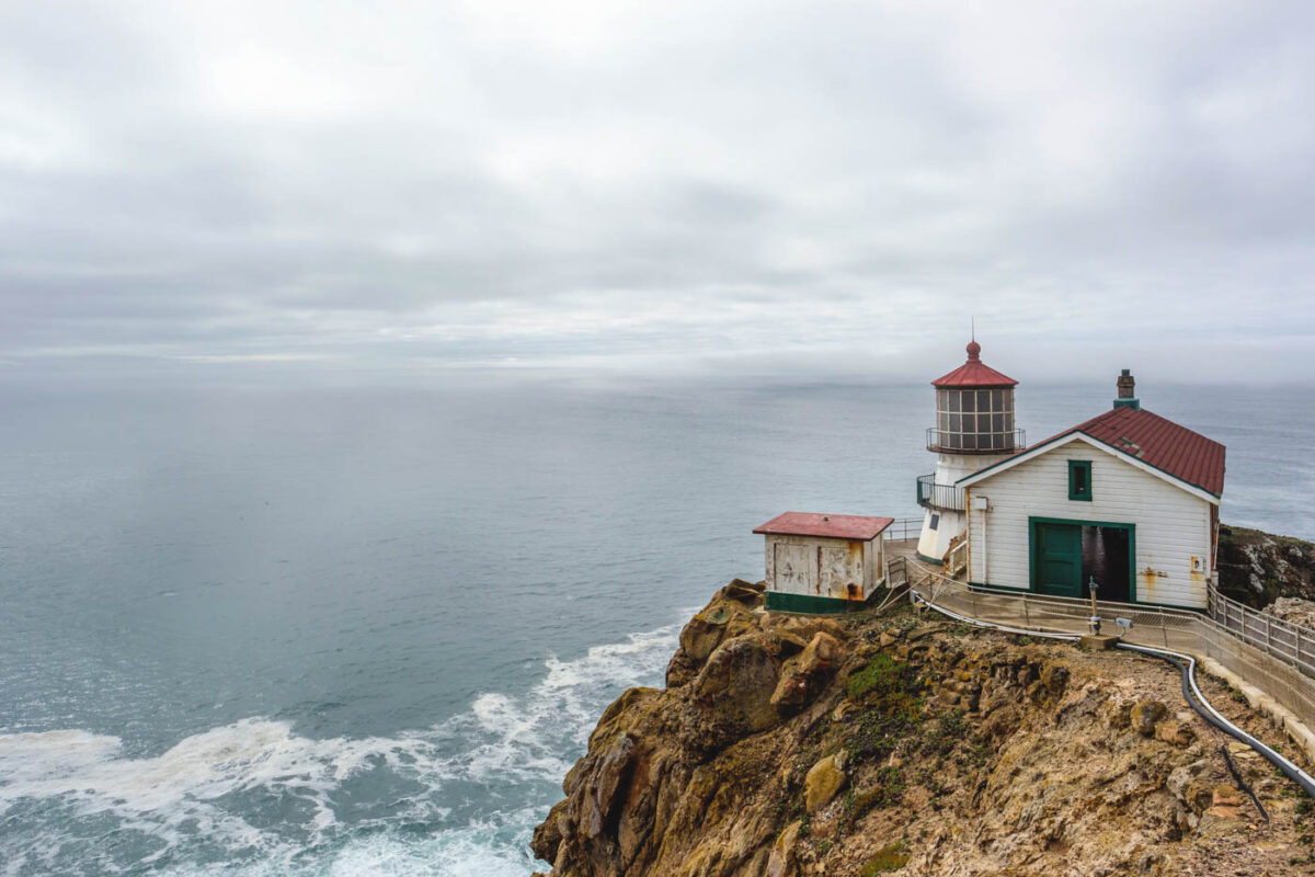 Point Reyes Lighthouse in Point Reyes National Seashore